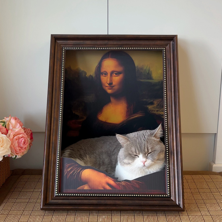 Mona Lisa Cat Scratching Board Cat Bed | Xingtai Zhidi Pet Products Co ...