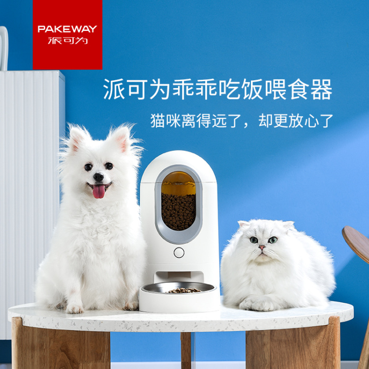 Automatic Pet Feeder Cute | Jiangsu Paikewei Pet Products Technology Co ...